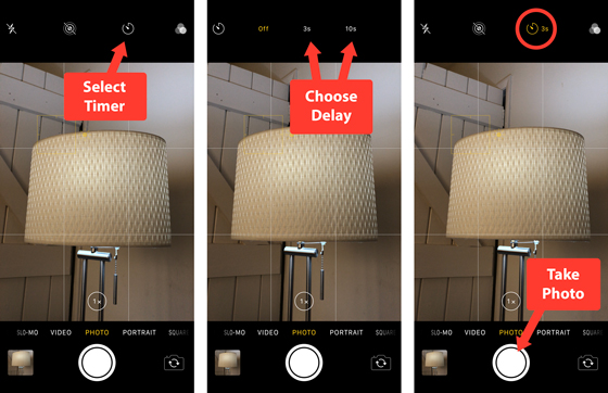 IPhone Camera Timer Discover How To Use It To Get Much Better Photos